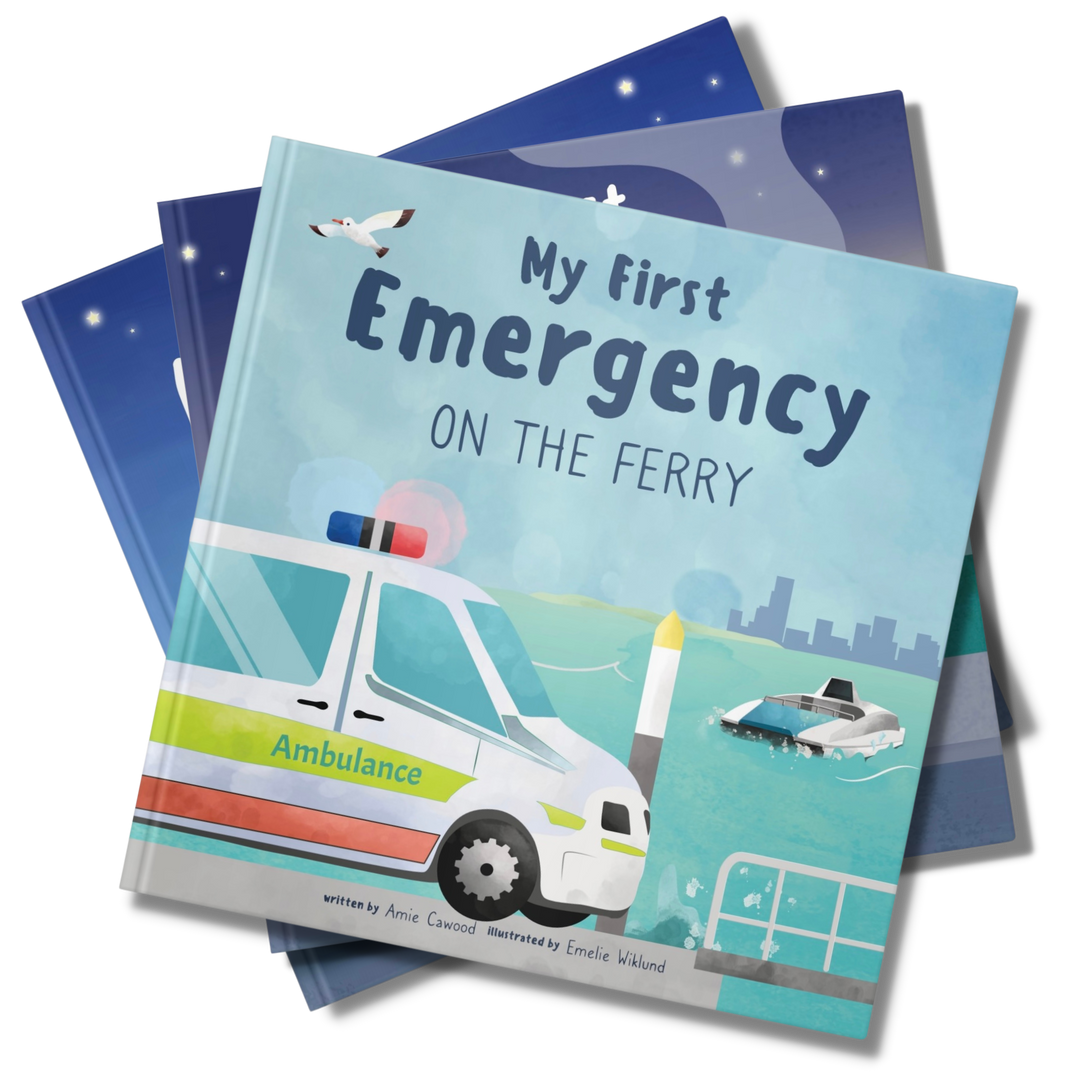 Children’s books - My First Emergency by Amie Cawood - 3 Pack Bundle